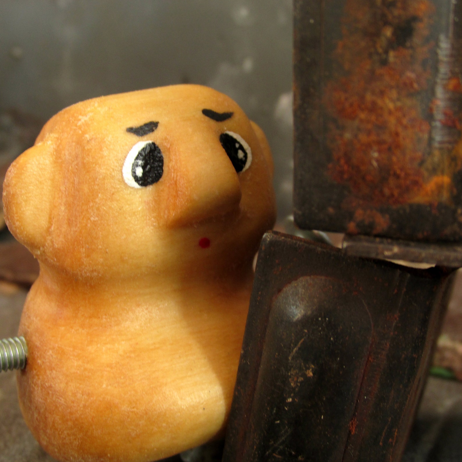 Artist Doll Ooak Wooden Metal Statue Figurine Sculpture Fairy - Etsy