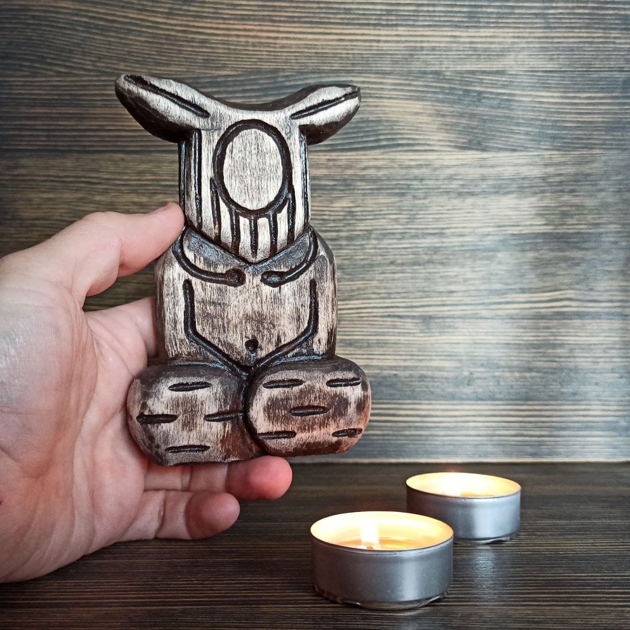 Cernunnos statue Horned god | Etsy