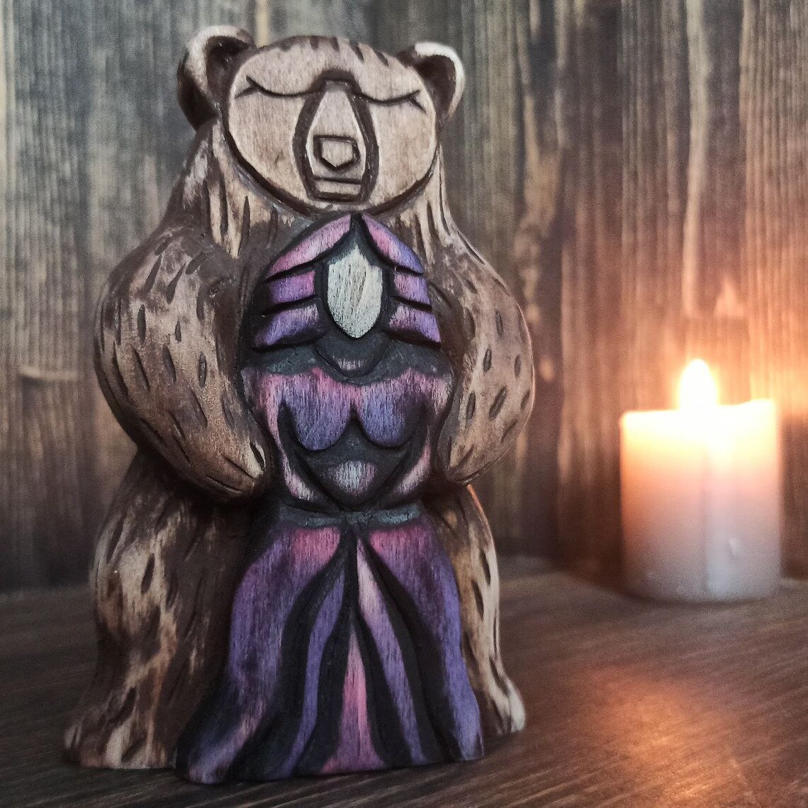 Artio Bear Goddess Pagan Witch Celtic Goddess Statue - Etsy