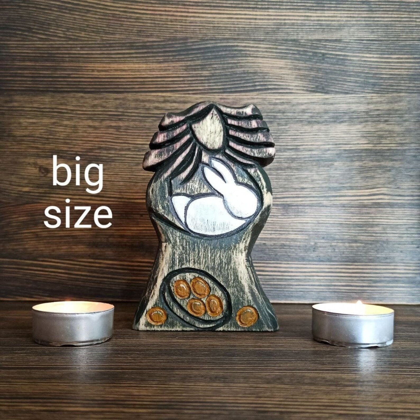 Ostara Statue Wheel of the Year Spring Equinox Heathen Asatru - Etsy