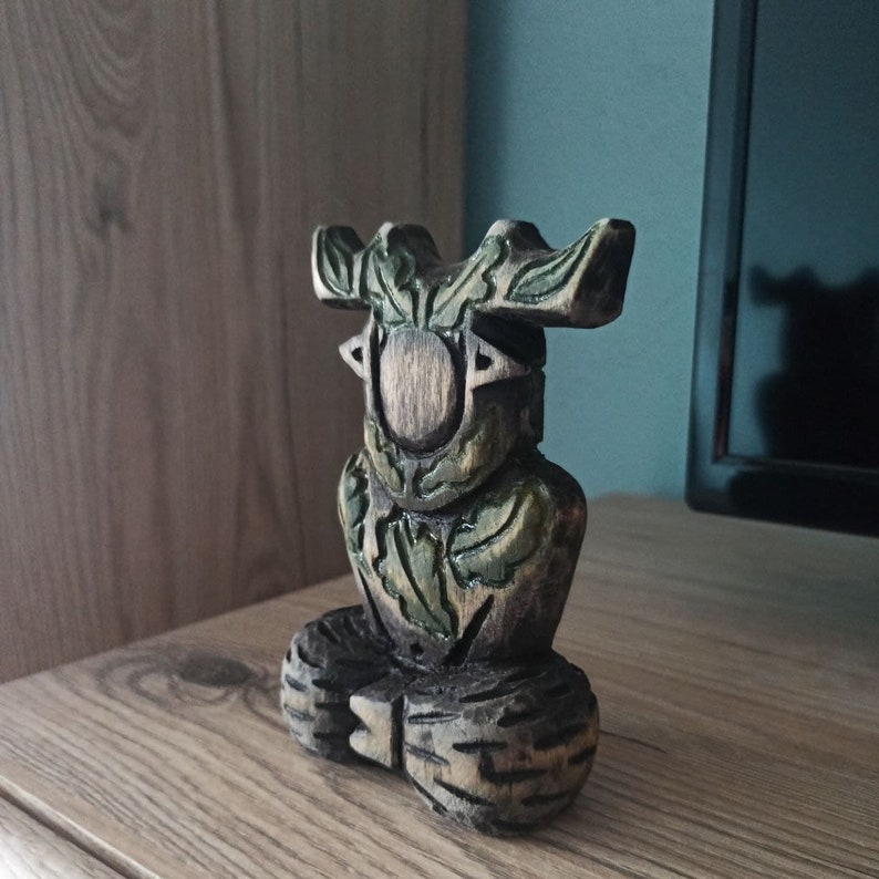 Cernunnos Statue Green Man Horned God Pan Herne the Hunter - Etsy