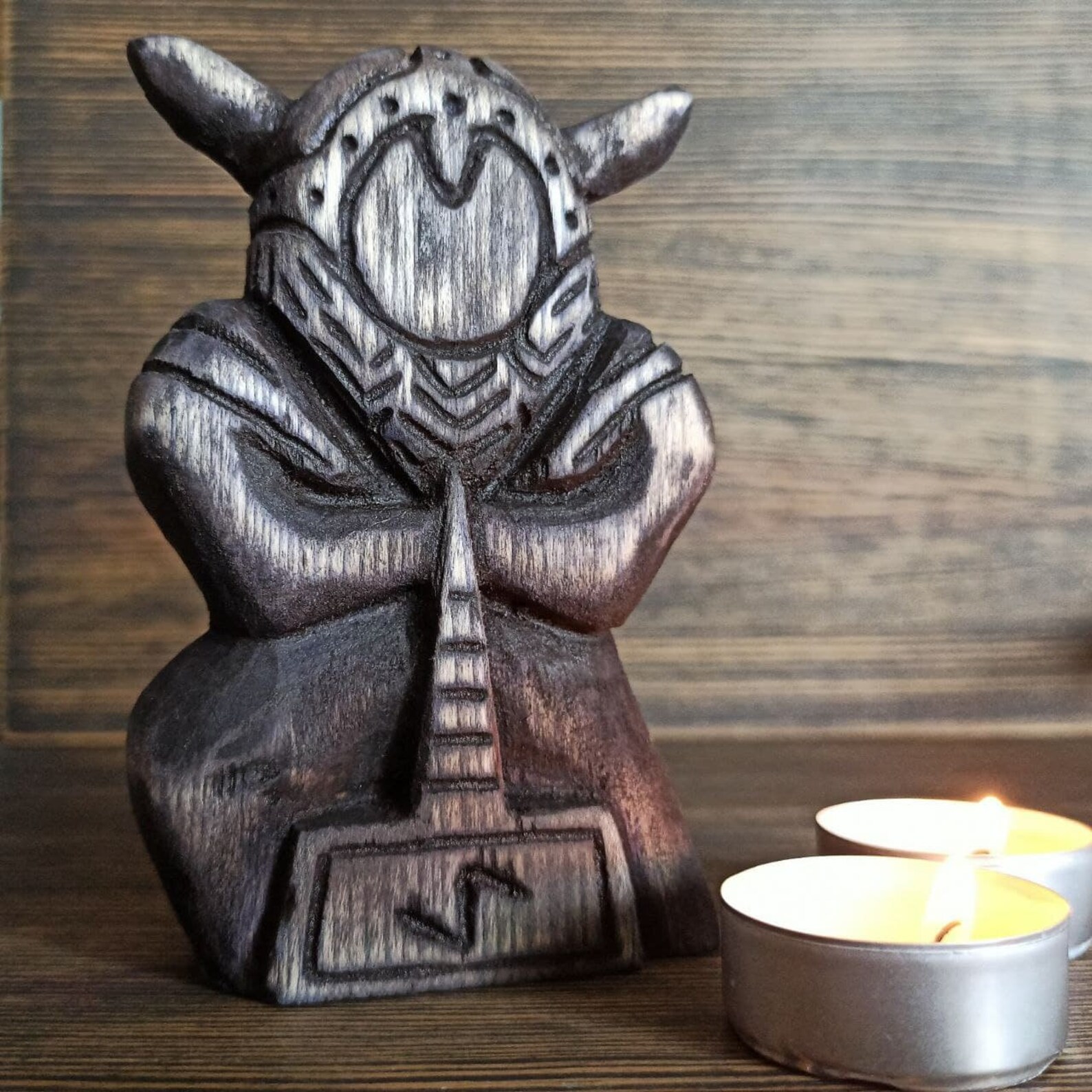 Thor Statue Mjolnir Thor Hammer Helmet - Etsy