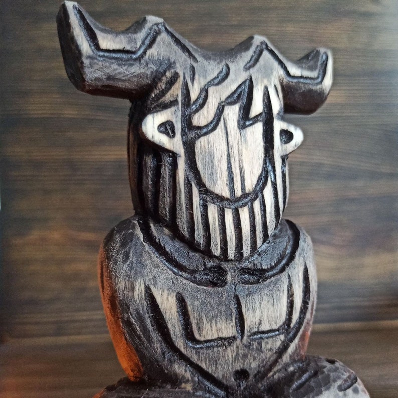 Cernunnos Statue Horned God Pan - Etsy