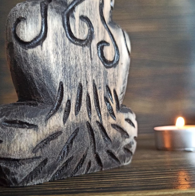 Cernunnos Statue Horned God Pan - Etsy