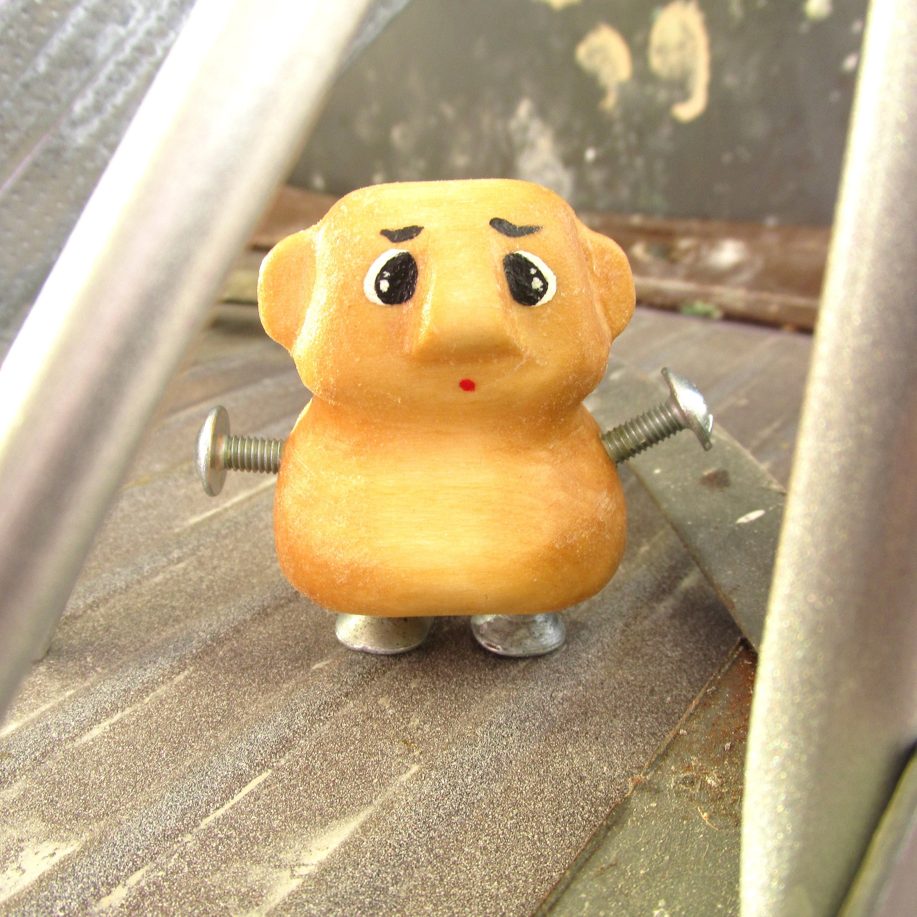 Artist Doll Ooak Wooden Metal Statue Figurine Sculpture Fairy | Etsy