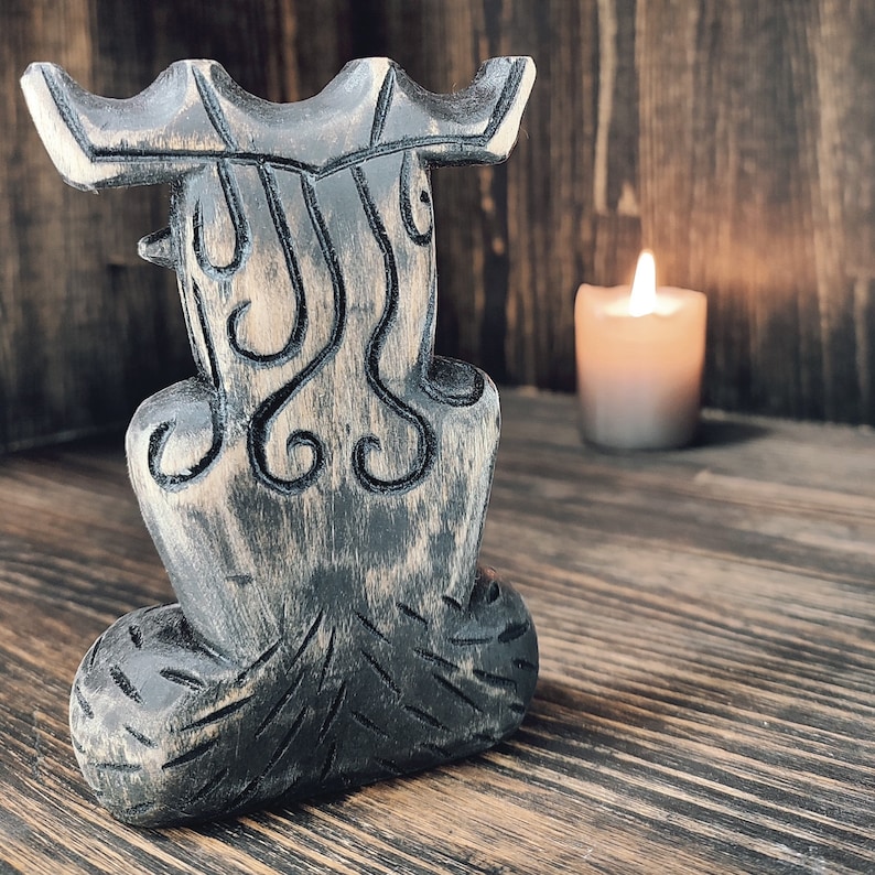 Cernunnos Statue Horned God Pan - Etsy