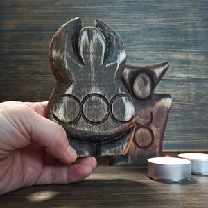 Horned God + Goddess Statue | Cernunnos Triple Moon Moon Phase Art ...