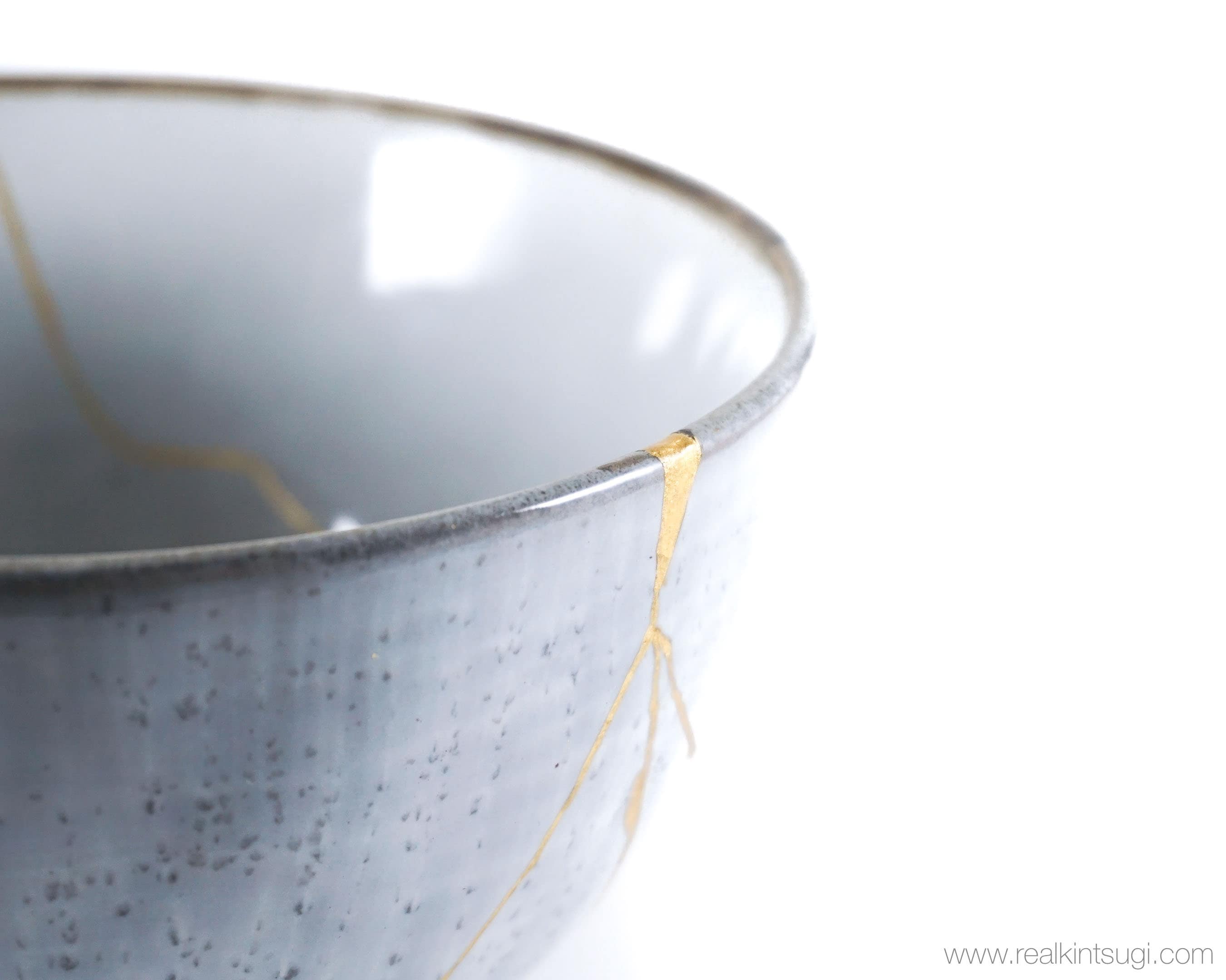 Kintsugi Contemporary Ceramic Restored With Real 22K Gold - Etsy