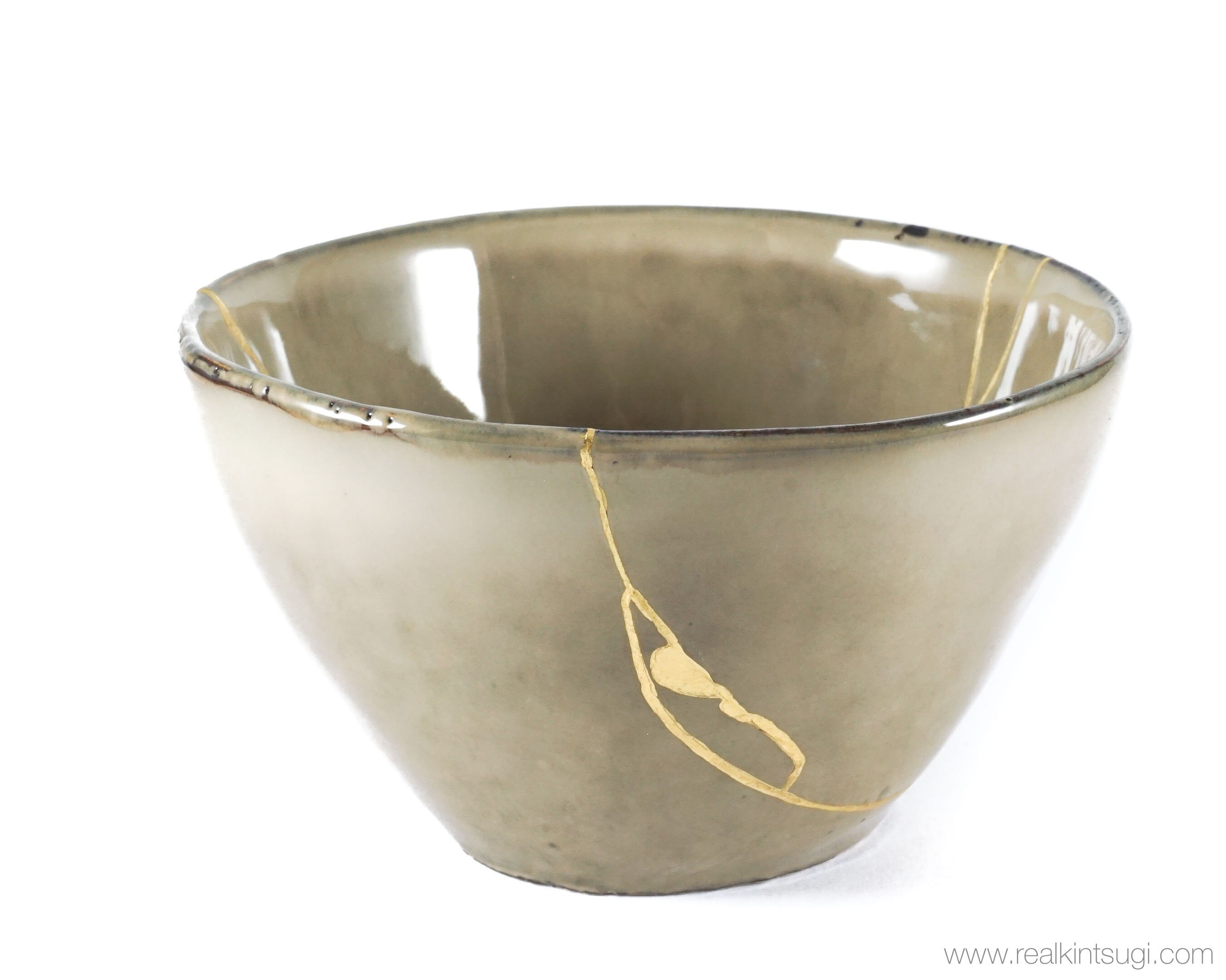 Contemporary Kintsugi Bowl Restored With Traditional Japanese - Etsy