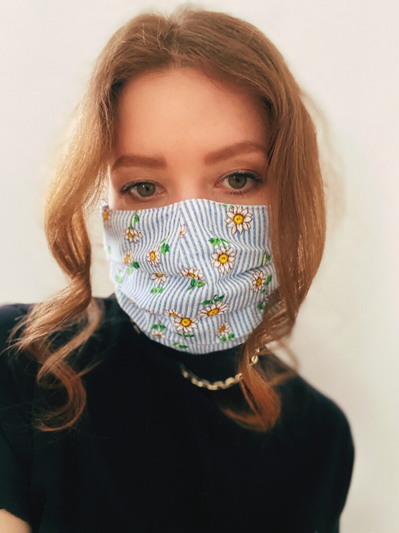 Womens Face Mask PPE Lined Strong Sturdy Tight Weave Fabric - Etsy