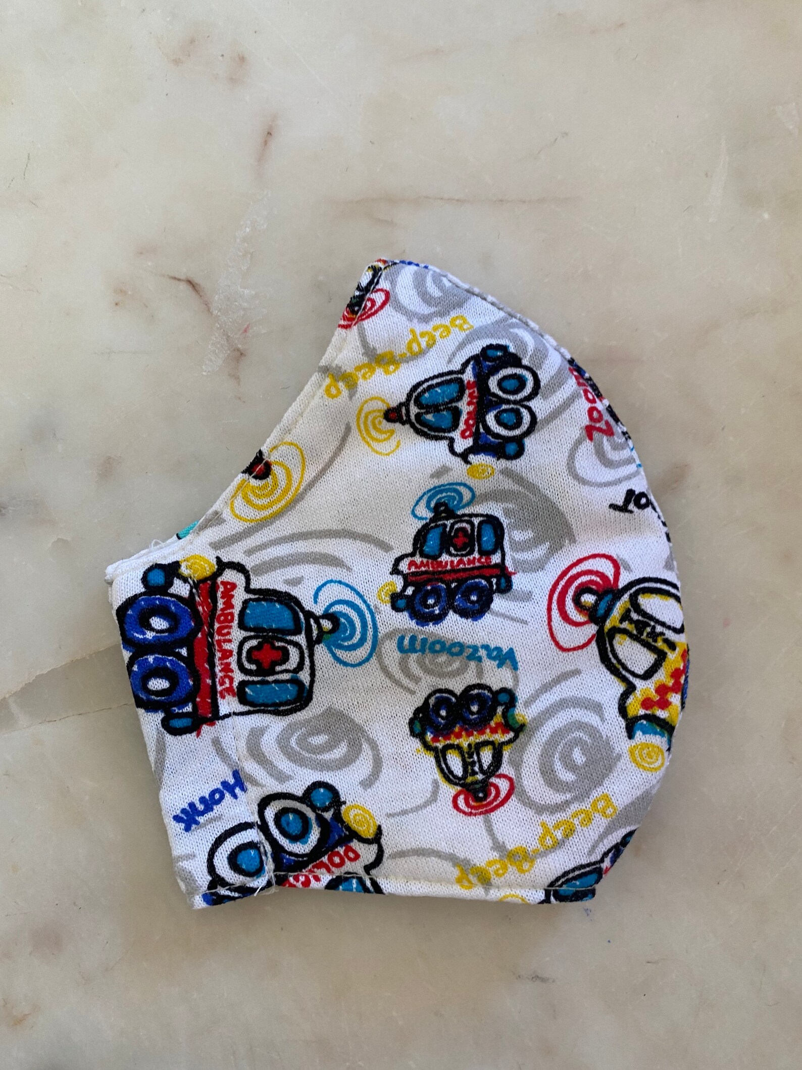 Boys Face Mask 100% Cotton Elastic Washable Reusable Reversible Many ...