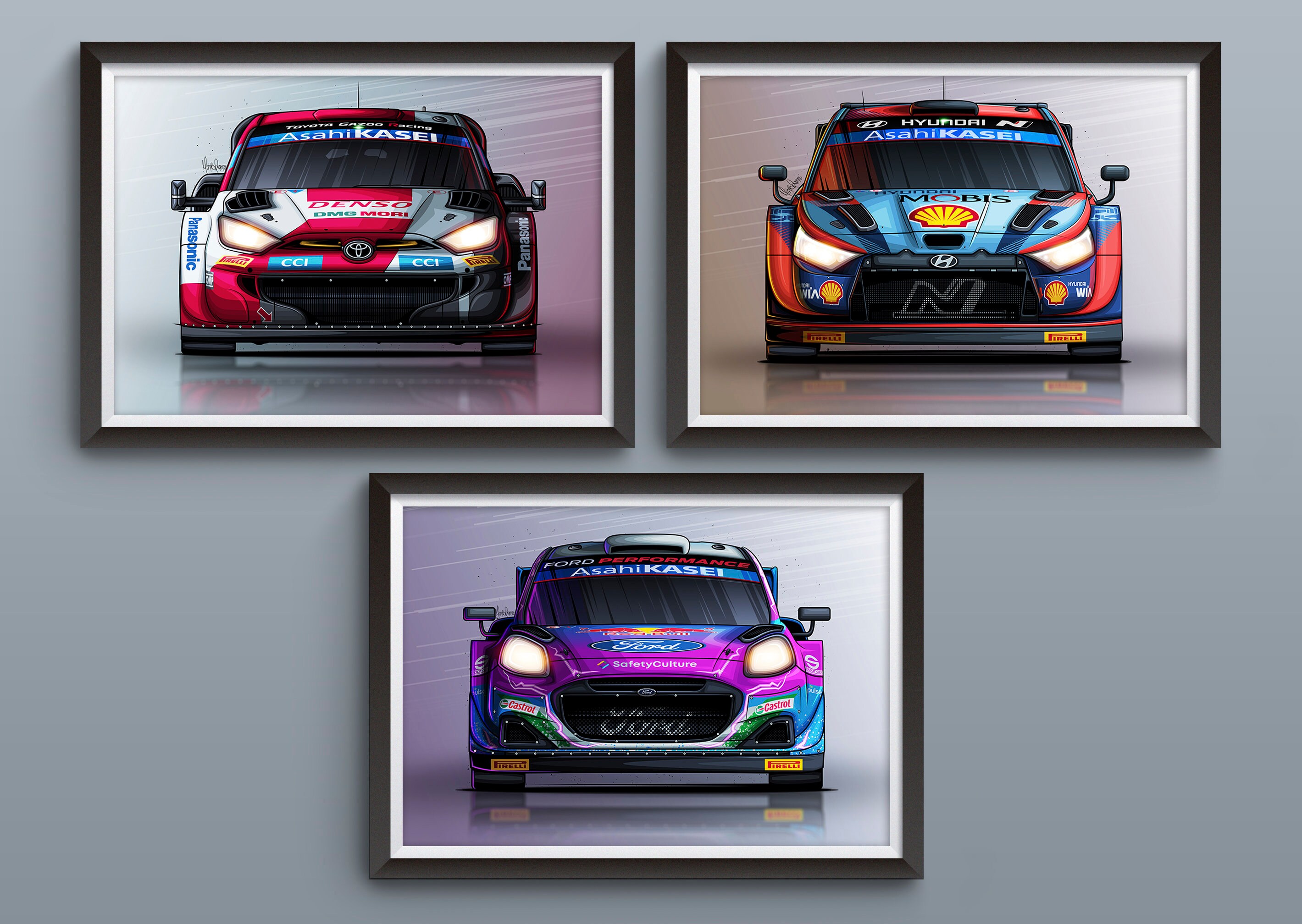 WRC Hybrid Generation 2022-2023 A3 Posters - Etsy