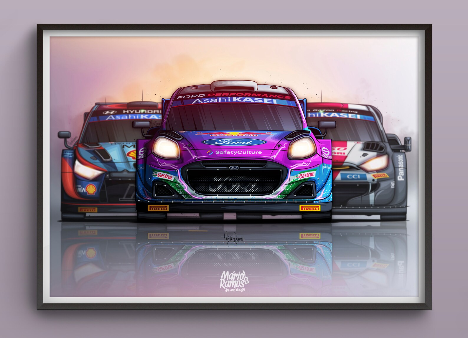 WRC Hybrid Generation 2022-2023 A3 Posters - Etsy