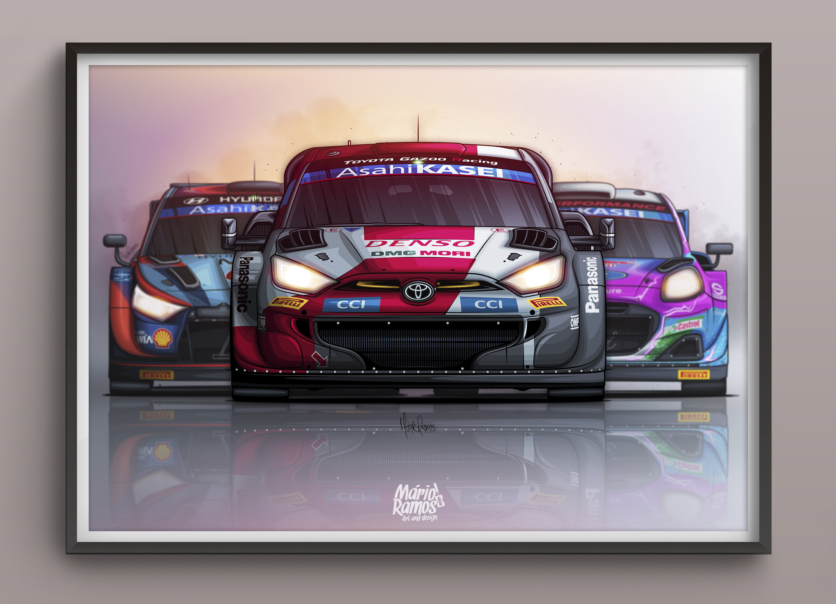 WRC Hybrid Generation 2022-2023 A3 Posters - Etsy