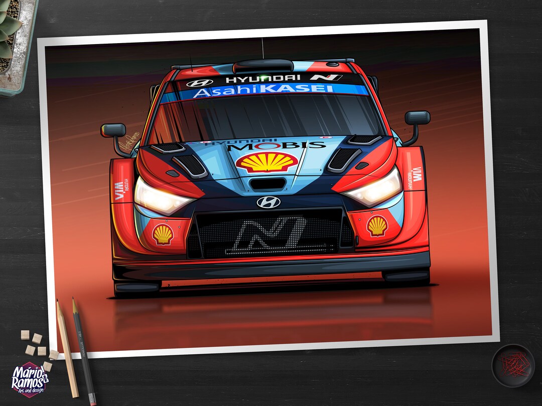 WRC 2024 Hybrid Generation A3 Posters - Etsy