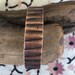 Handmade Textured Copper Cuff - Etsy