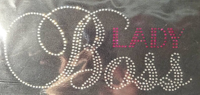 Rhinestone Transfer Bling Iron on Transfer Rhinestones Hot - Etsy