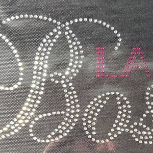 Rhinestone Transfer, Bling, Iron on Transfer, Rhinestones, Hot Fix ...