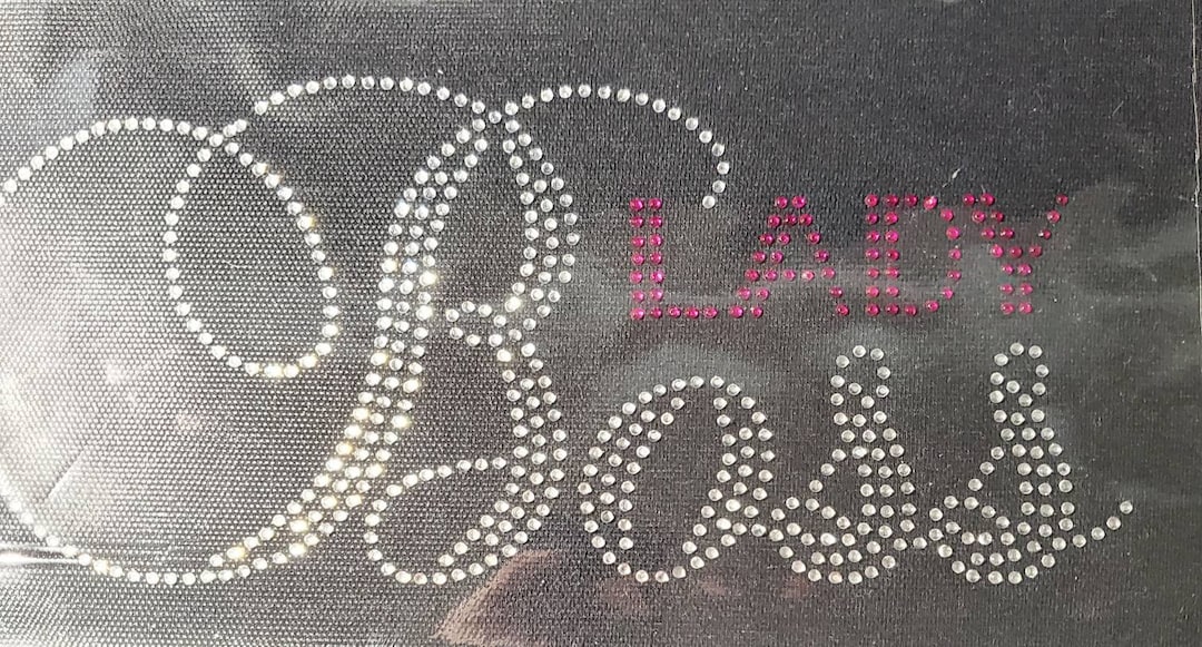 Rhinestone Transfer Bling Iron on Transfer Rhinestones Hot - Etsy