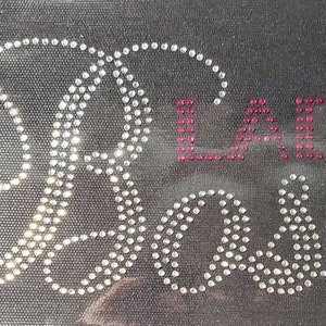 Rhinestone Transfer, Bling, Iron on Transfer, Rhinestones, Hot Fix ...