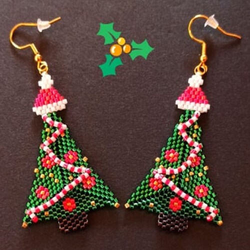 Beading Pattern Beading Tutorial Beading Christmas Tree | Etsy