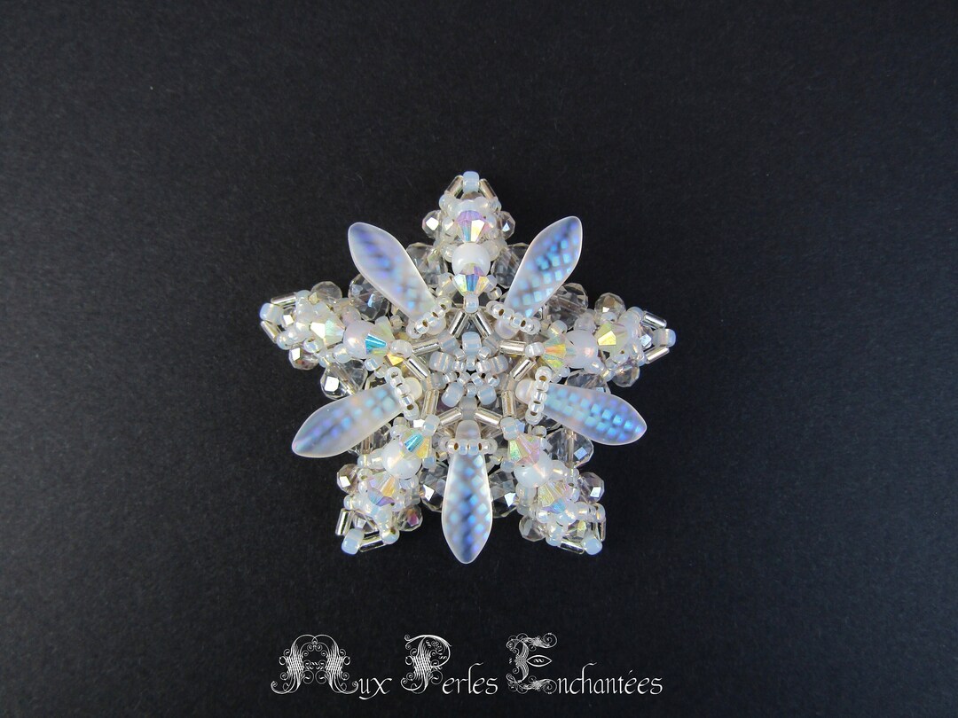 Beading Pattern, Beading Tutorial, Beading Crystal Daggers Star ...