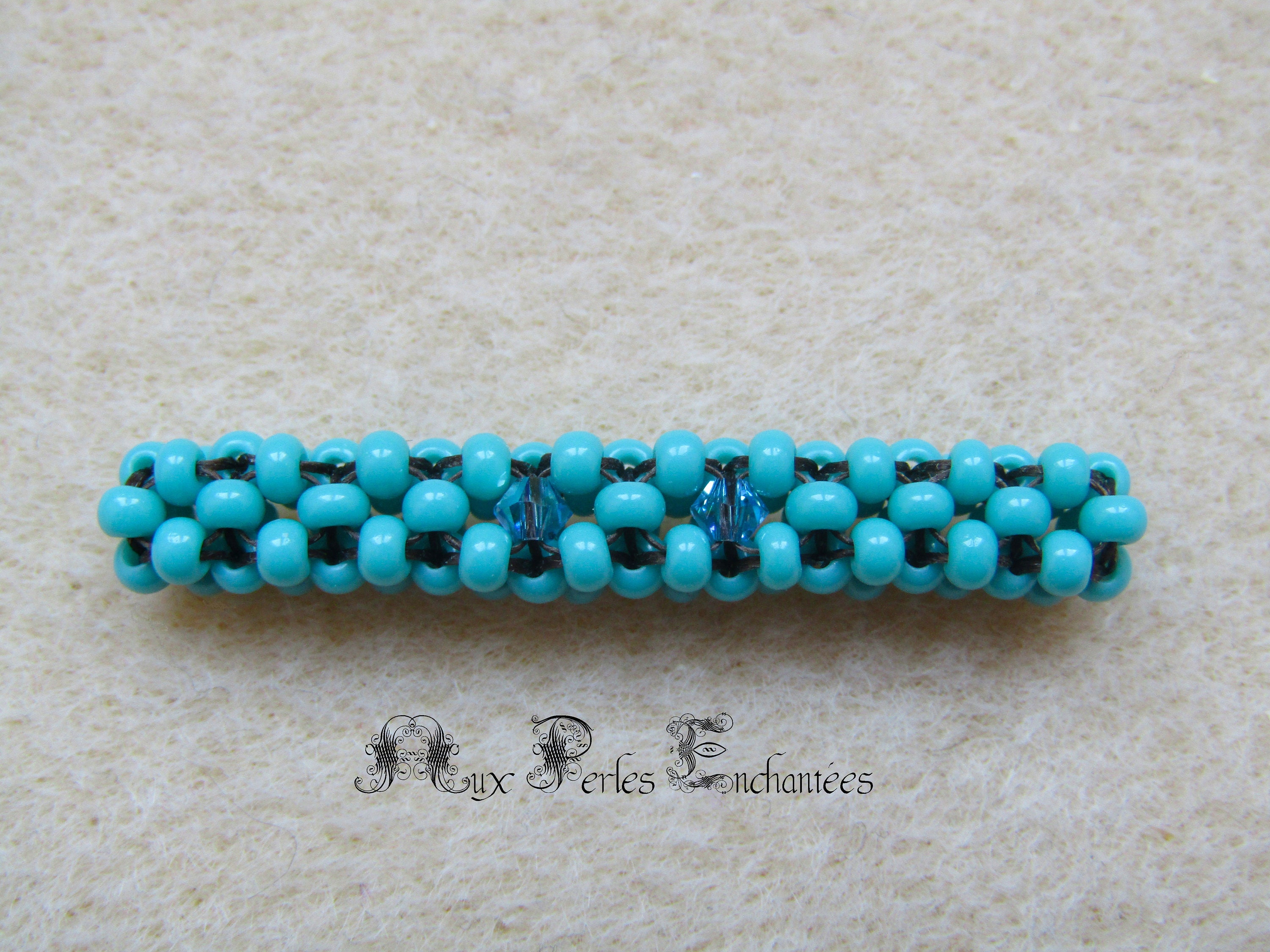 Beading Pattern, Beading Tutorial, Beading Cubic Right Angle Weave ...