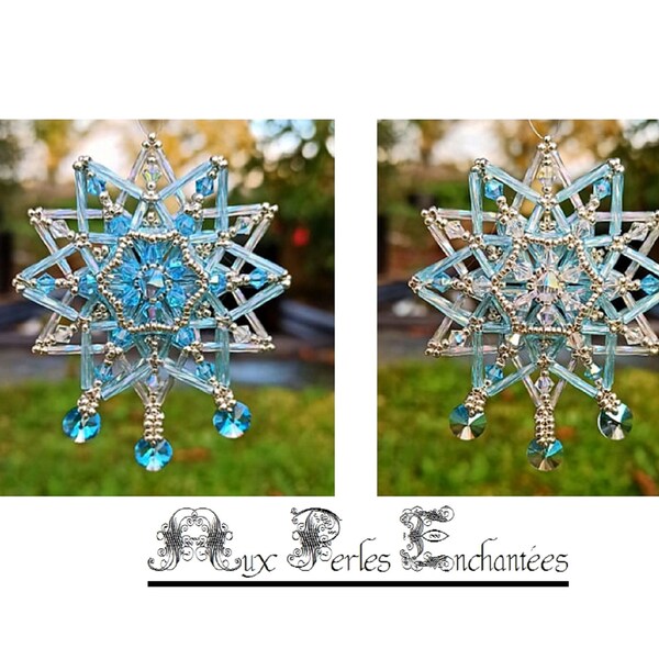 Beaded Snowflake Tutorial - Etsy