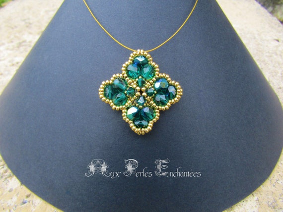 Beading Pattern Beading Tutorial Beading 4 Leaves Clover | Etsy