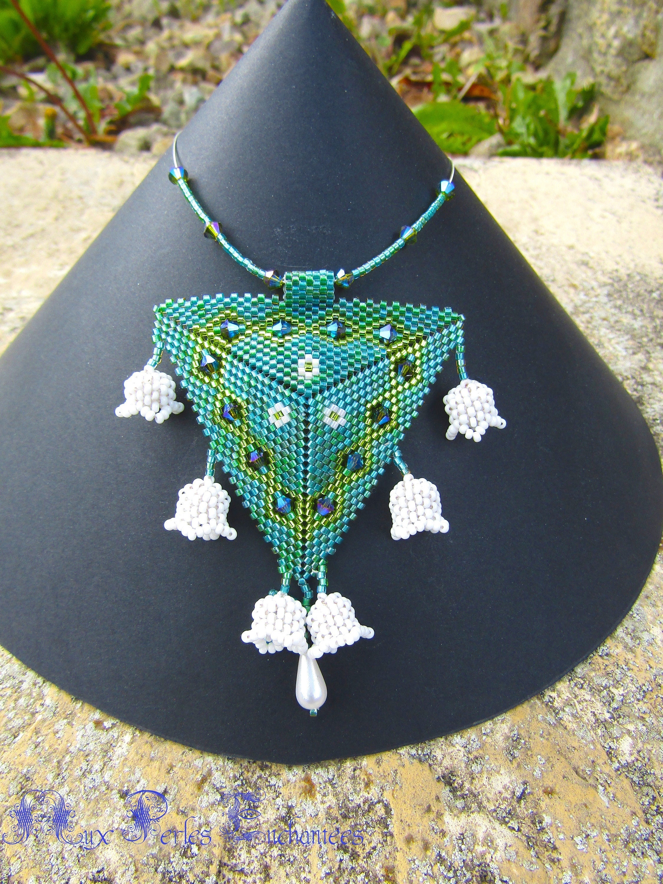 Beading Pattern, Beading Tutorial, Beaded Flower, Beaded Lily of the ...