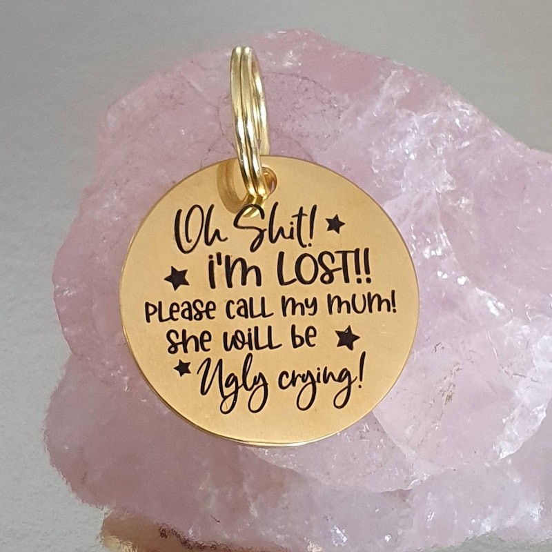 Dog Name Tag Lost - Etsy UK