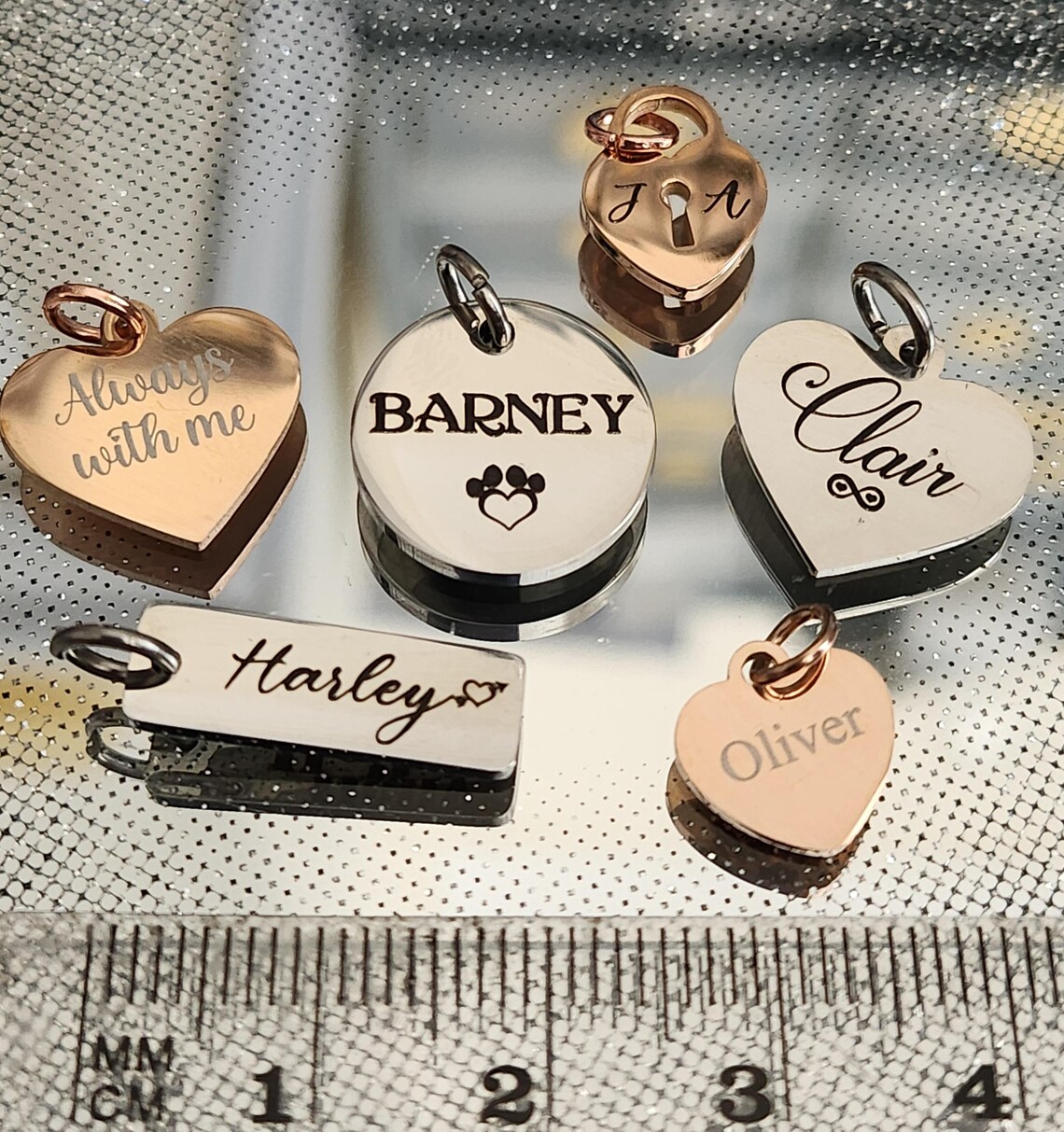 Jewellery Makers Engraved Pendants. Personalised to Order. Stainless ...