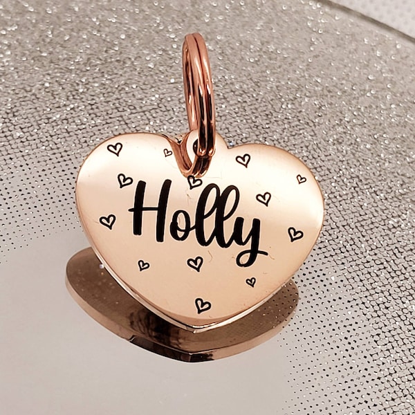 Heart Dog Tag - Etsy