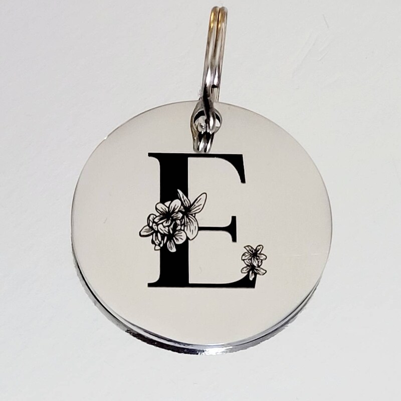 Initial Dog Tags - Etsy