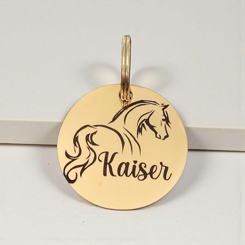 Horse Tack Id Tags - Etsy UK