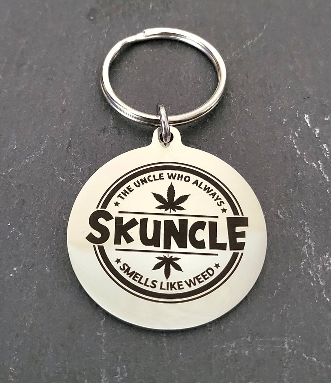 Skuncle.. Uncle Keyring. Cannabis, Weed, Smoker Gift. - Etsy