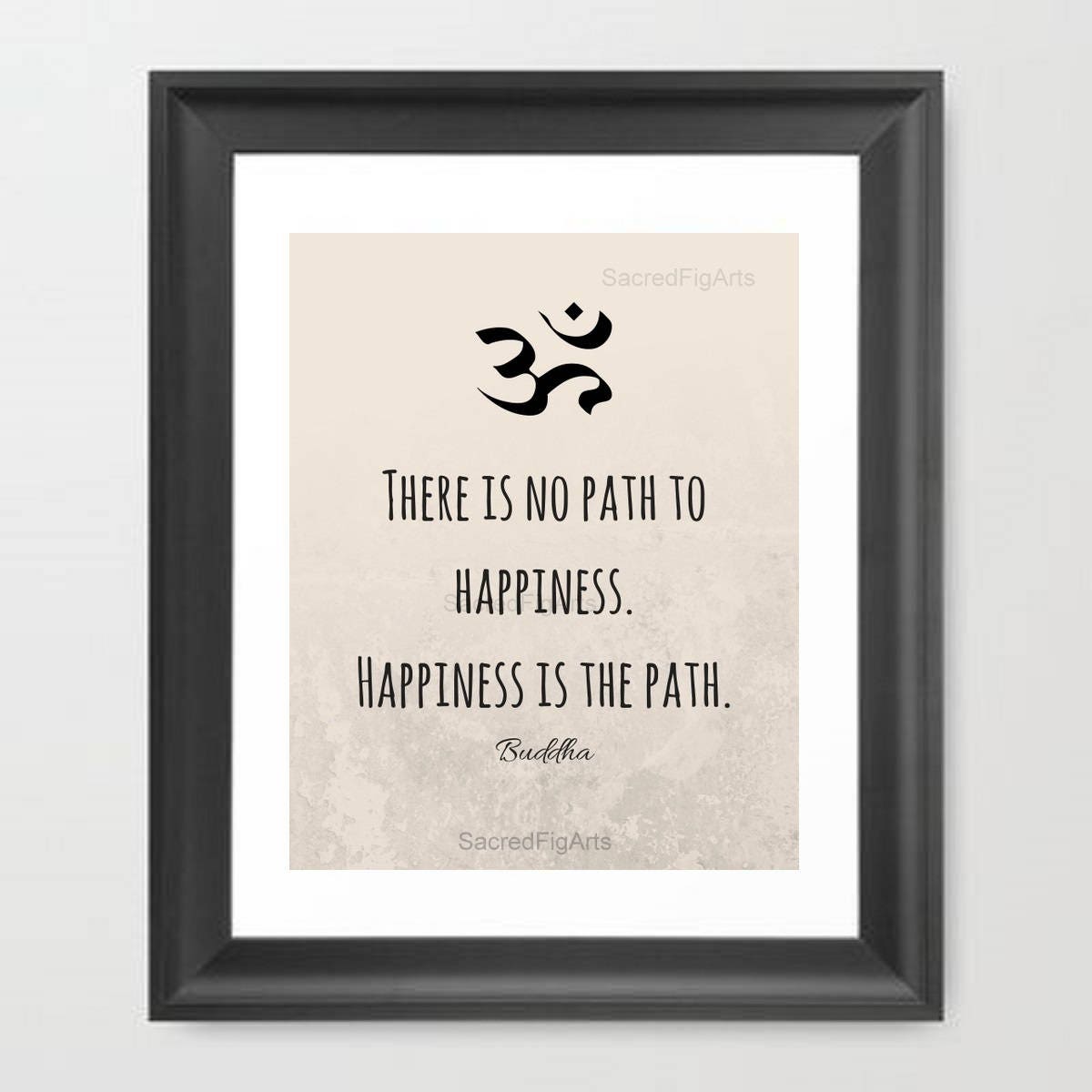 Buddha Quote, Printable Wall Art, Instant Download, Om Print, A4 ...
