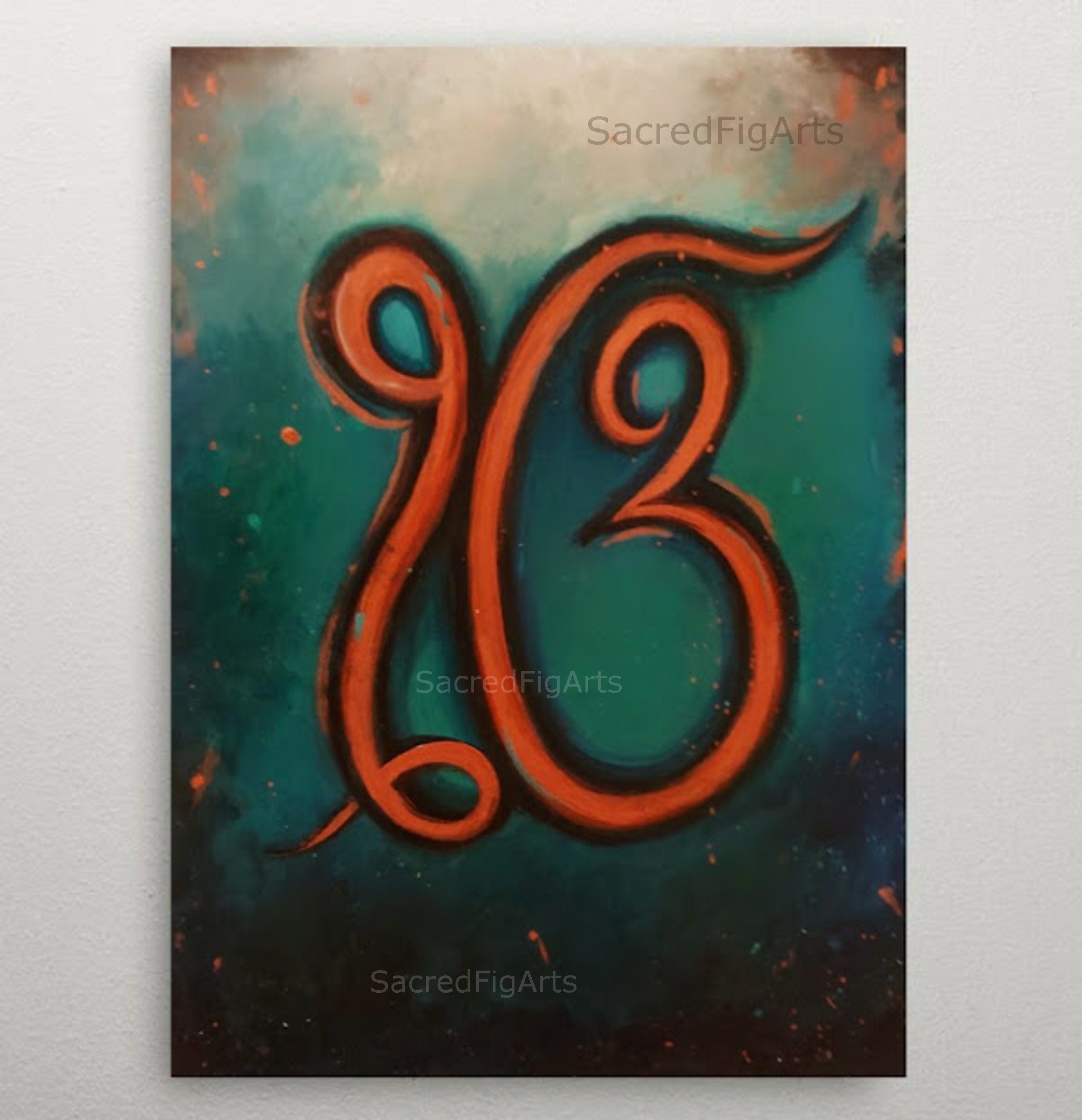 Ik Onkar, Sikh Painting, Sikhism, Modern Art, Contemporary Painting, Ek ...