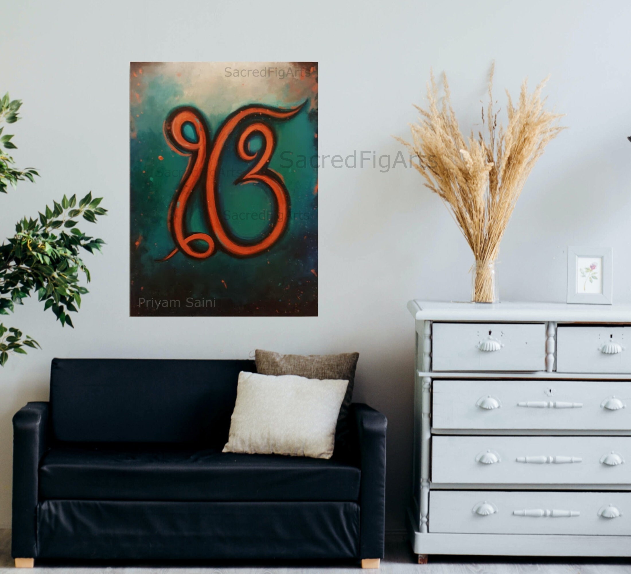 Ik Onkar, Sikh Painting, Sikhism, Modern Art, Contemporary Painting, Ek ...