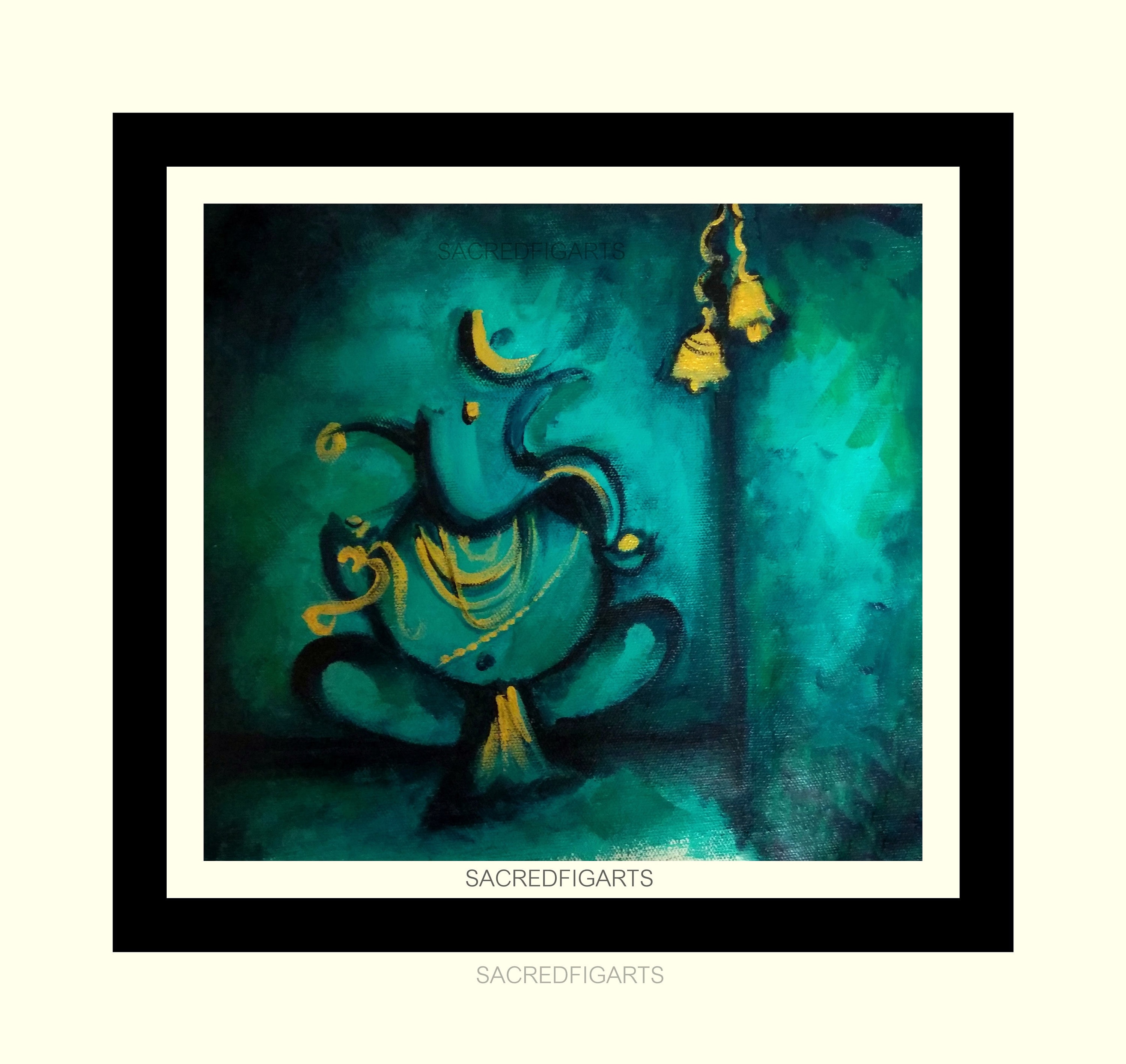 Modern Ganesha Paintings
