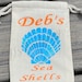Sea Shell Bag Sea Shell Collecting Bag Personalized Seashell Bag Sea ...