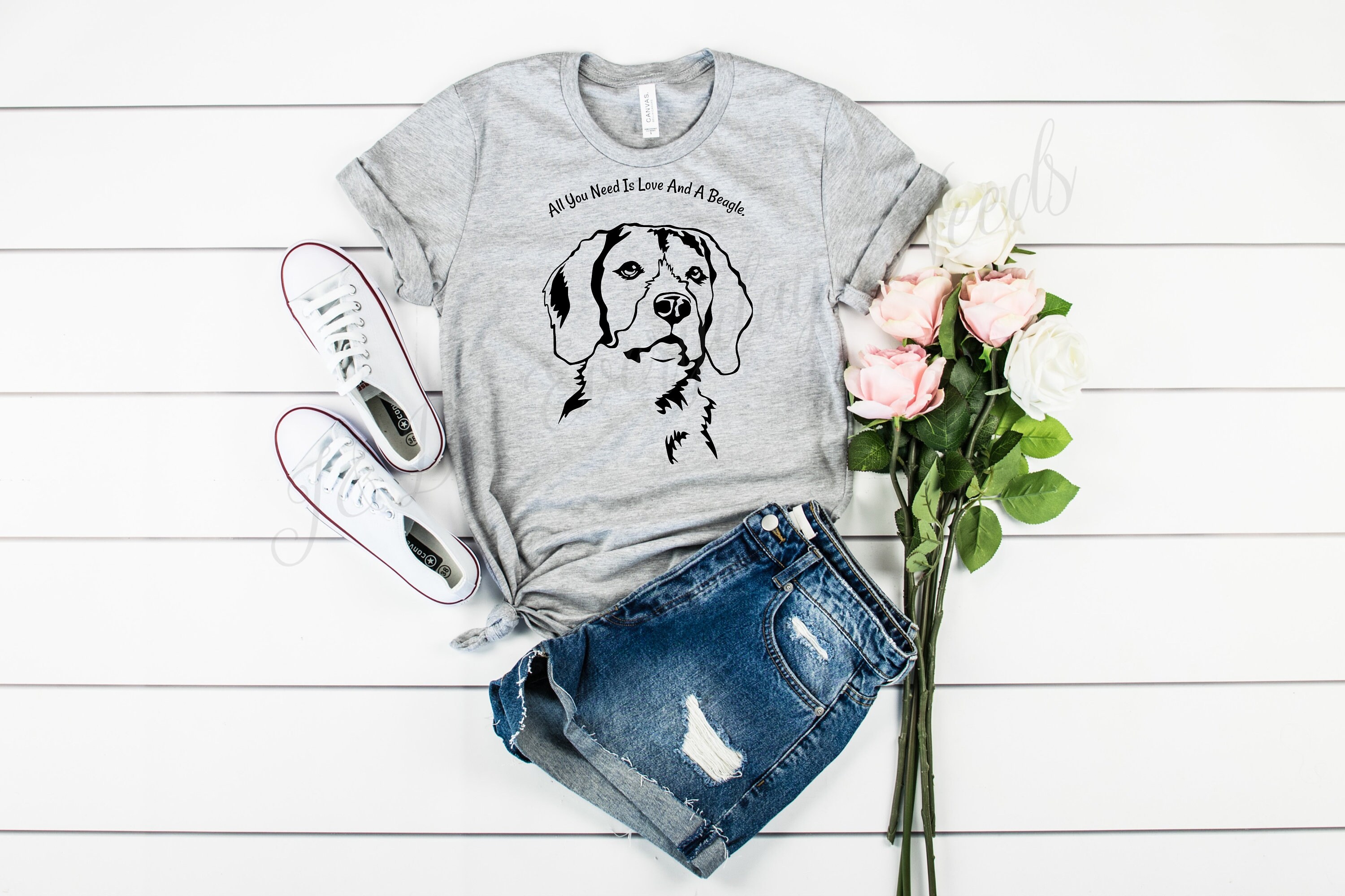 Small Beagle, Beagle Mom, All You Need is Love and A Beagle, Beagle ...