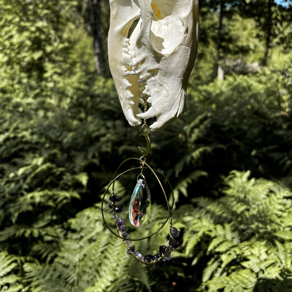 Skull Suncatcher - Etsy