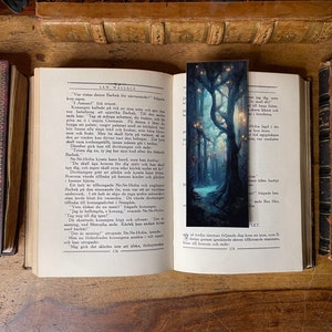 Enchanted Forest Bookmark, Fantasy Bookmark, Fairycore Book Lover Gift - Etsy