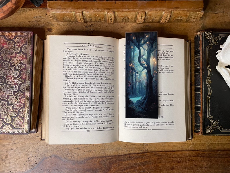 Enchanted Forest Bookmark Fantasy Bookmark Fairycore Book - Etsy