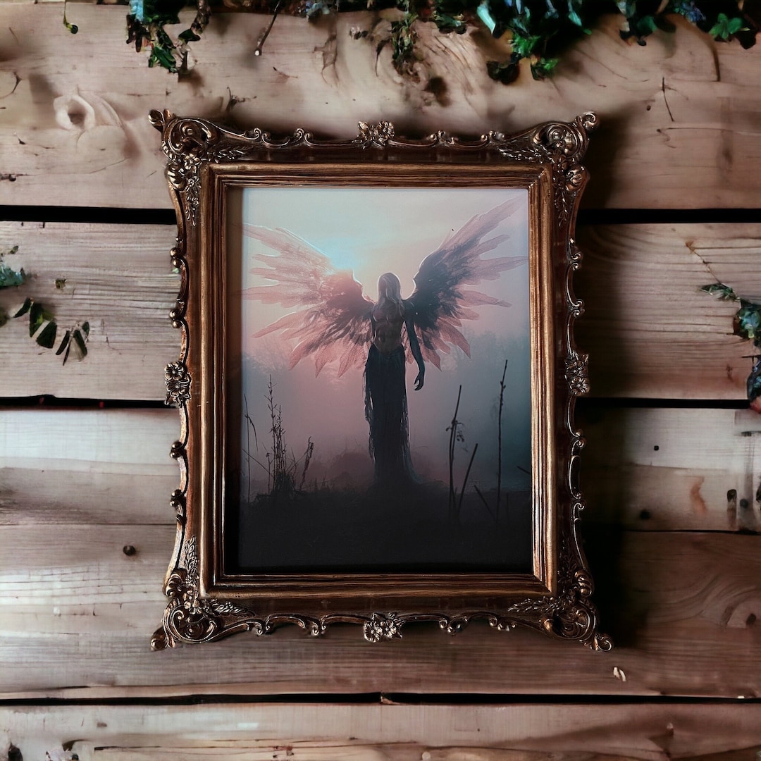 Lucifer Art Print the Morning Star Wall Hanging Goth Home - Etsy UK