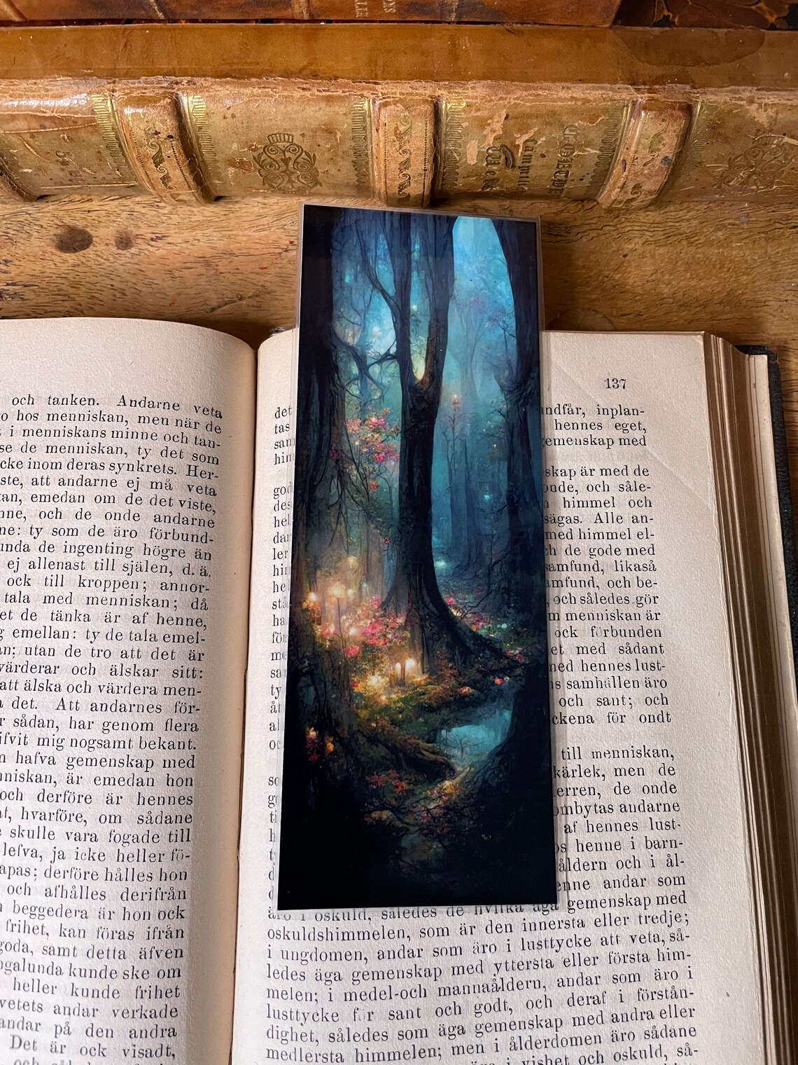 Enchanted Forest Bookmark Fantasy Bookmark Fairycore Book - Etsy
