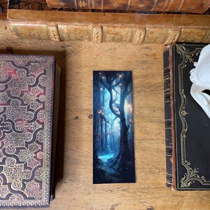 Enchanted Forest Bookmark, Fantasy Bookmark, Fairycore Book Lover Gift ...