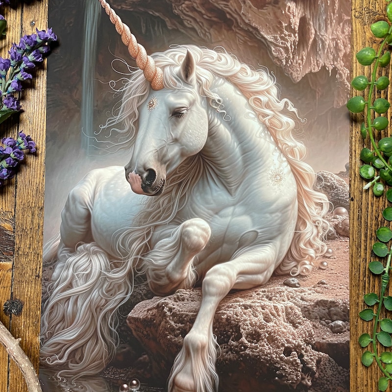 Unicorn Art Print - Etsy