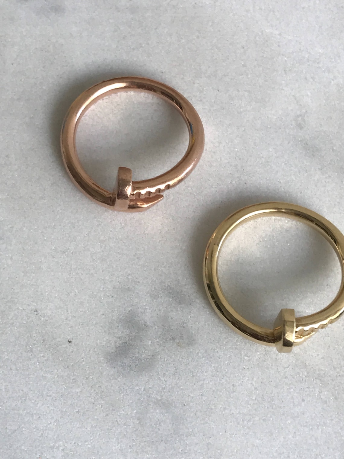 14k Solid Gold Nail Ring 18K Nail Ring Nail Ring Gold Nail | Etsy 14k Solid Gold Nail Ring 18K Nail Ring Nail Ring Gold Nail | Etsy